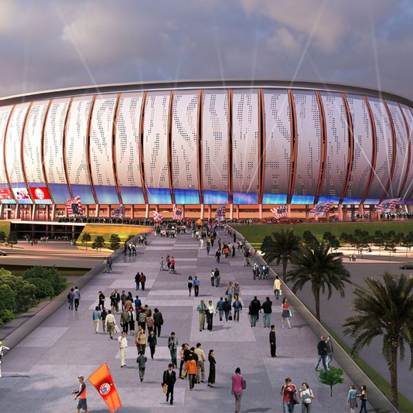 Jakarta International Stadium JIS - Decon Beton Instan